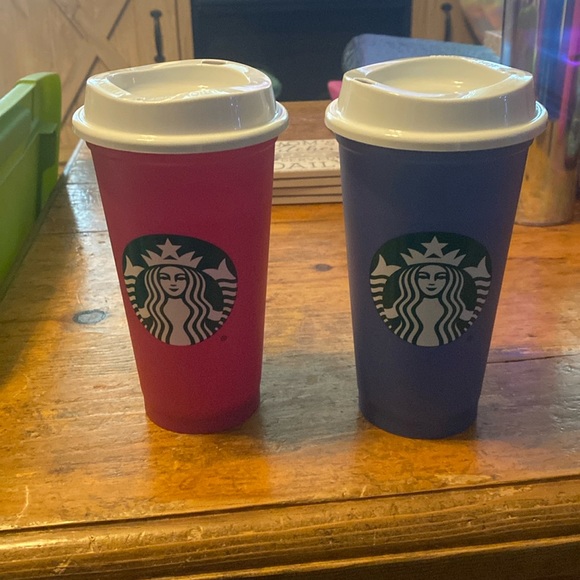 Starbucks | Kitchen | Starbucks Reusable Color Changing Cups | Poshmark